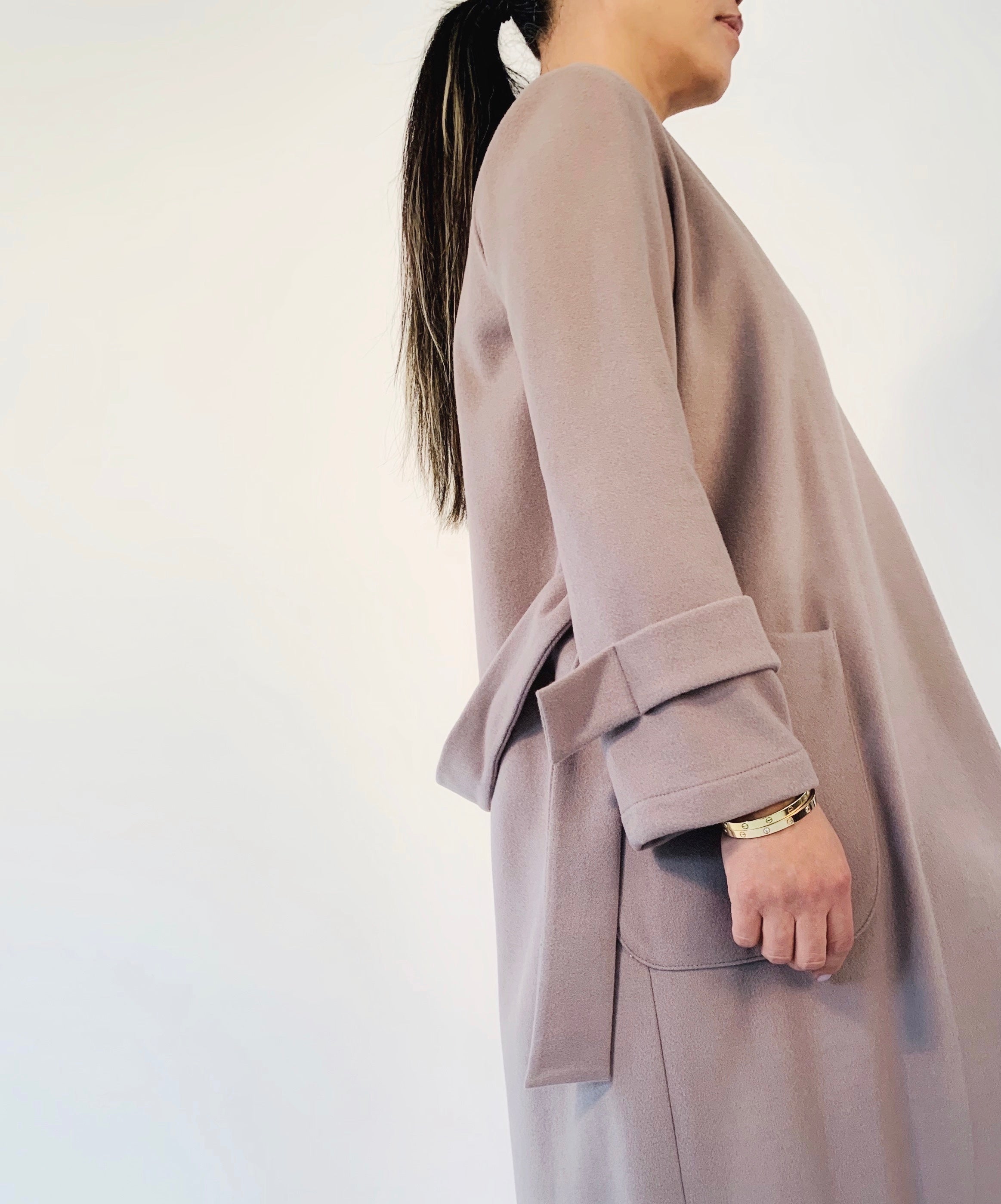 Wrap Up Coat in Fawn | PERIPHERY